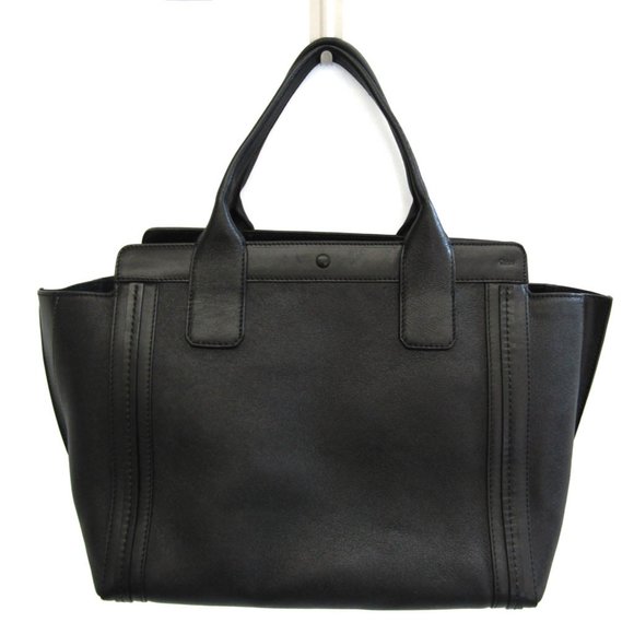 Chloe | Bags | Chloe Alison Womens Leather Handbag Black | Poshmark